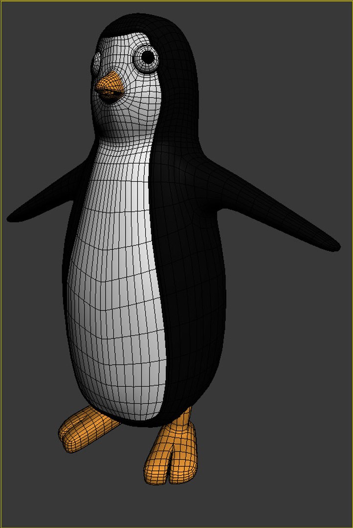 3d Model Penguin