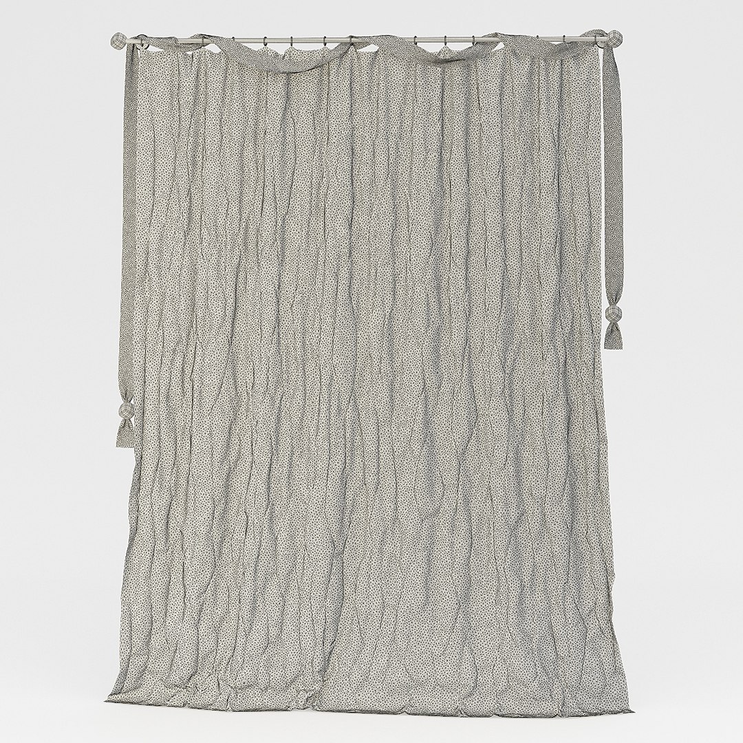 Tulle Organza 3d Max