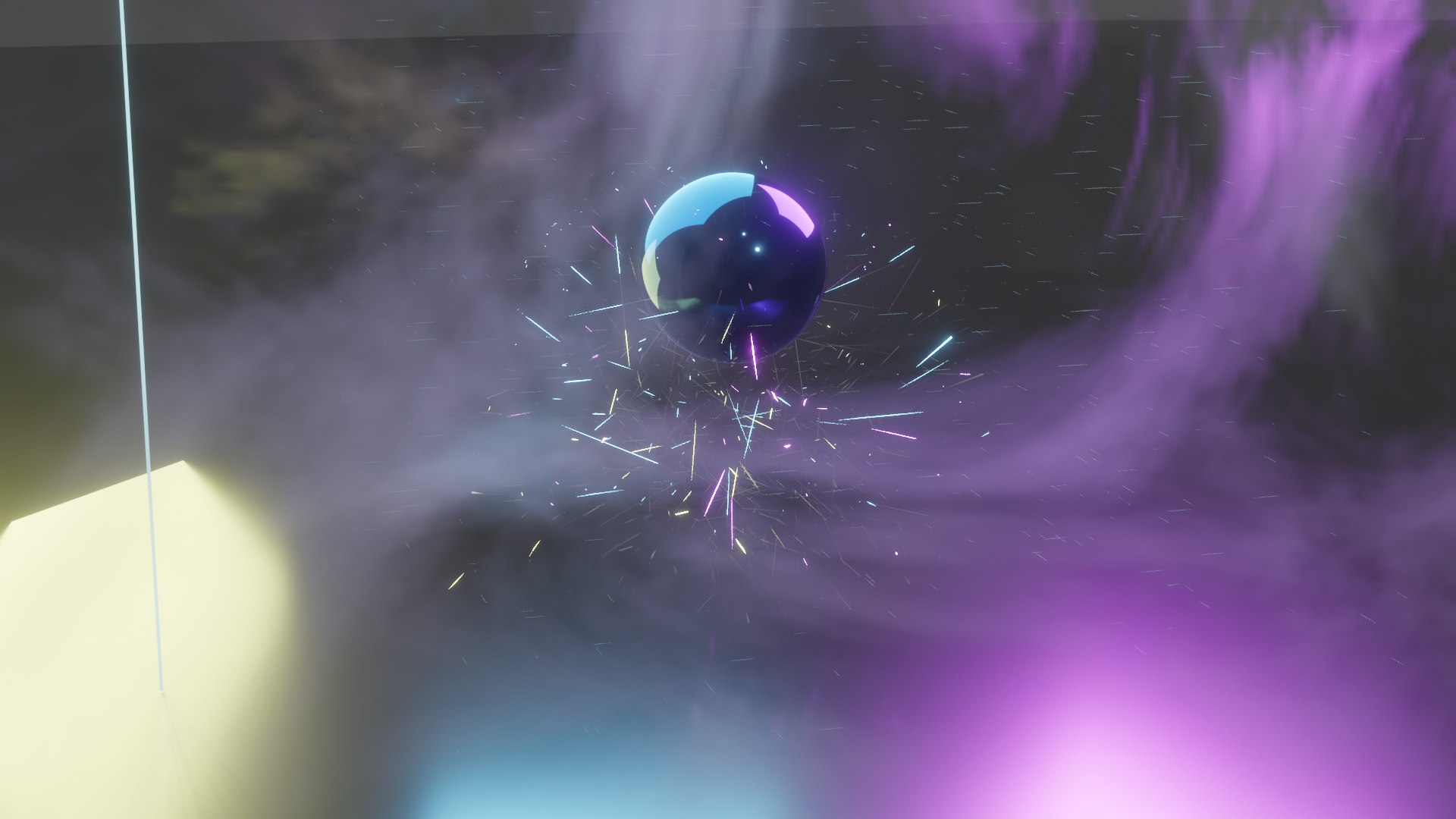 Glass Shatter Around Sphere Animated Model - TurboSquid 1774122
