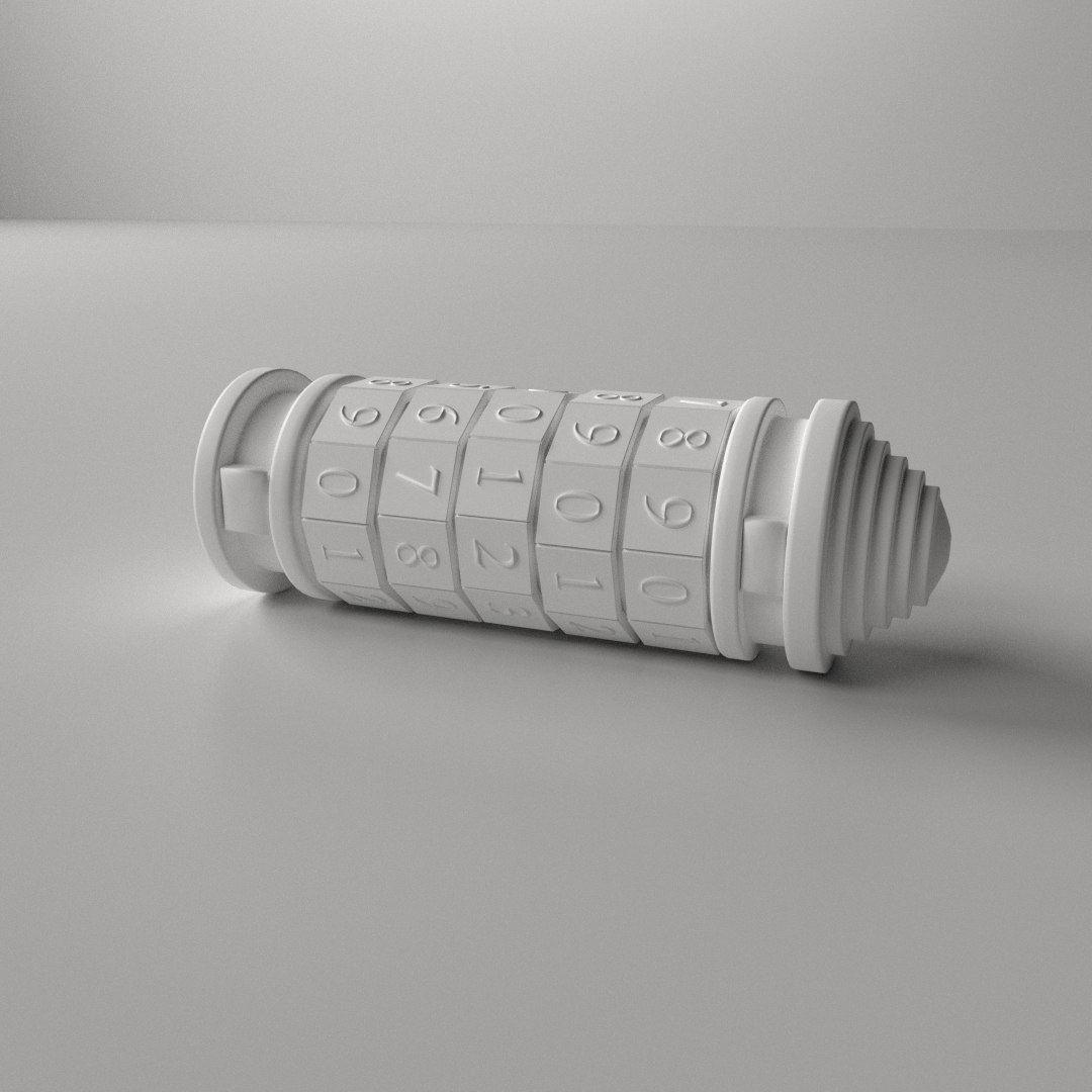Cryptex 3D model - TurboSquid 1478979