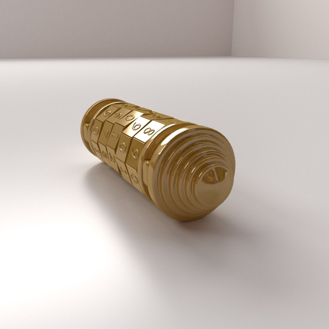 Cryptex 3D model - TurboSquid 1478979