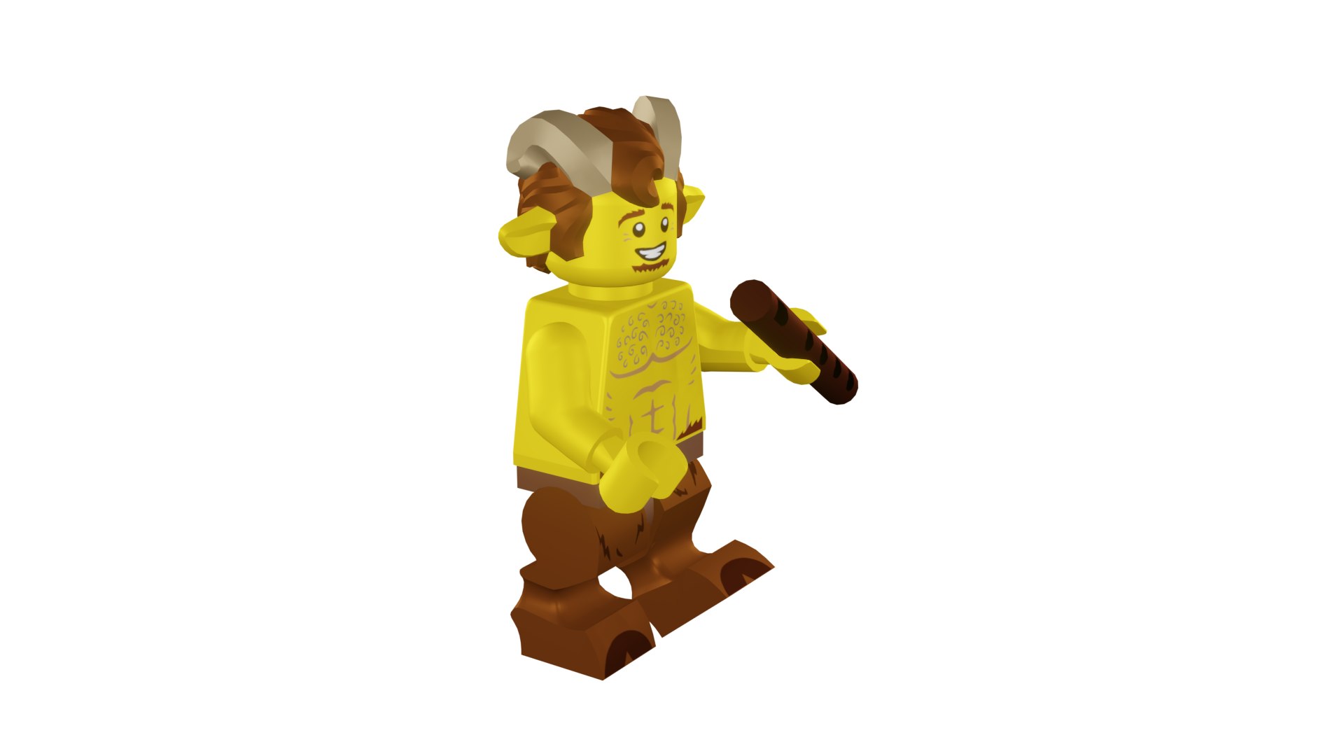 Lego Minifig - 71011-7 Faun 3D Model - TurboSquid 2393220
