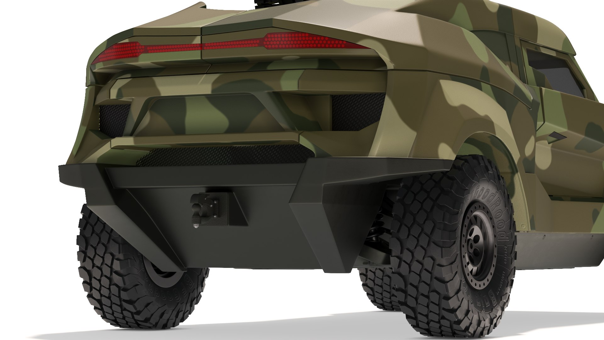 3D Military Interceptor Vehicle In Camouflage Model - TurboSquid 2323219