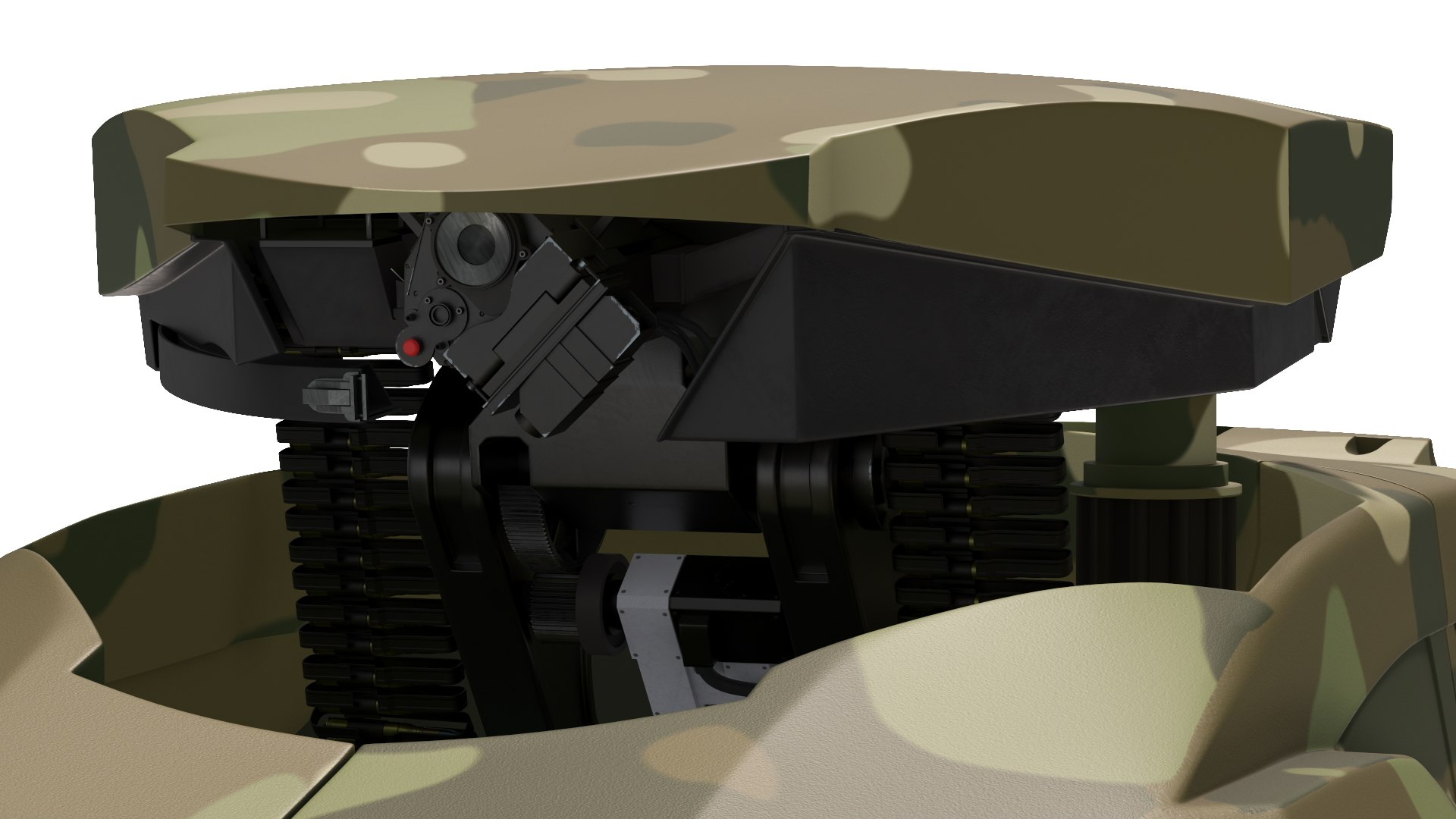 3D Military Interceptor Vehicle In Camouflage Model - TurboSquid 2323219