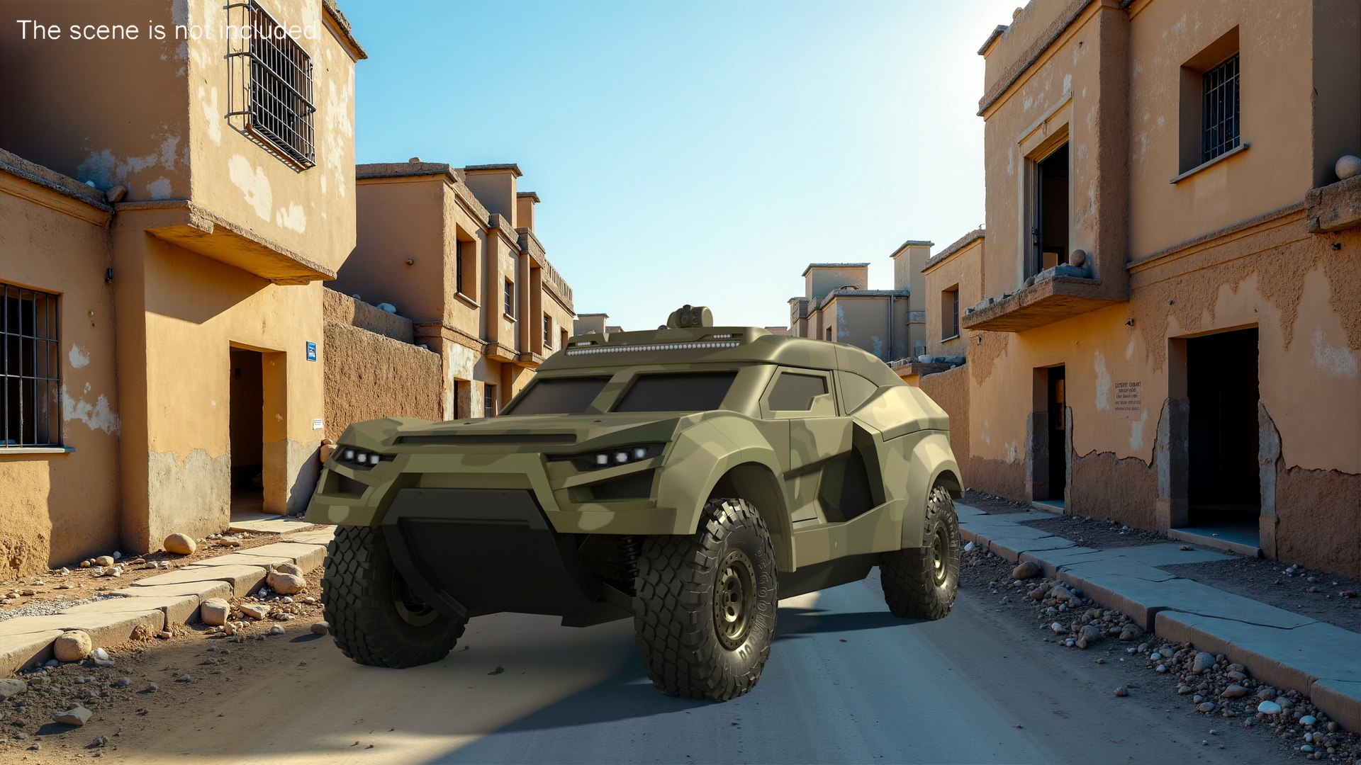 3D Military Interceptor Vehicle In Camouflage Model - TurboSquid 2323219