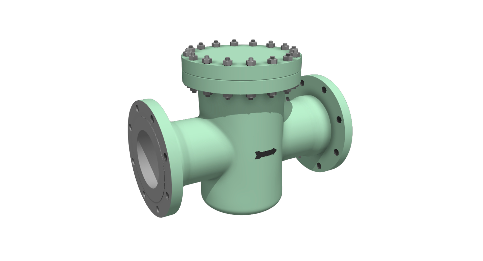 Non-return Valve 2 3d Max