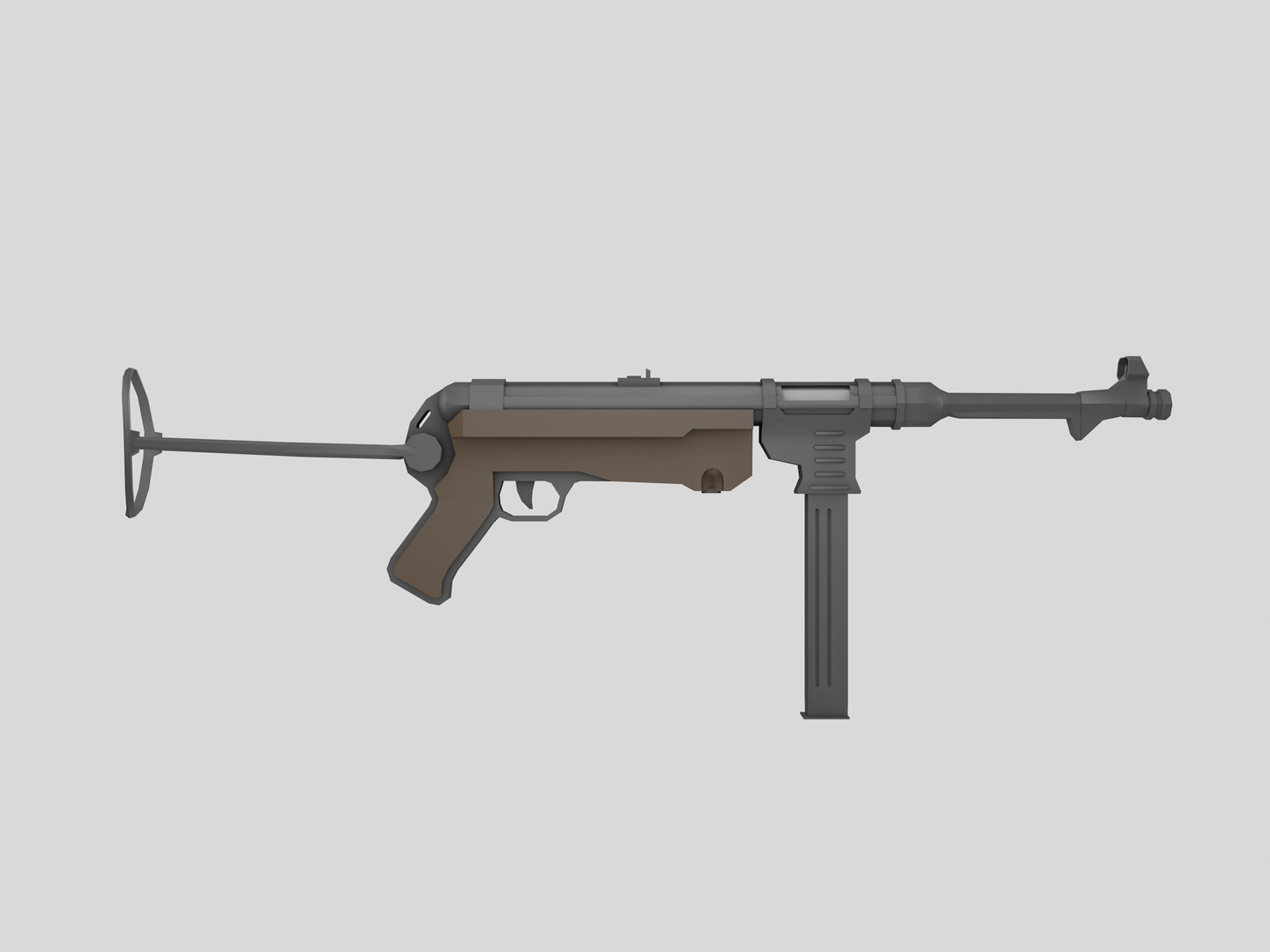 Mp40 3D Model - TurboSquid 1398109