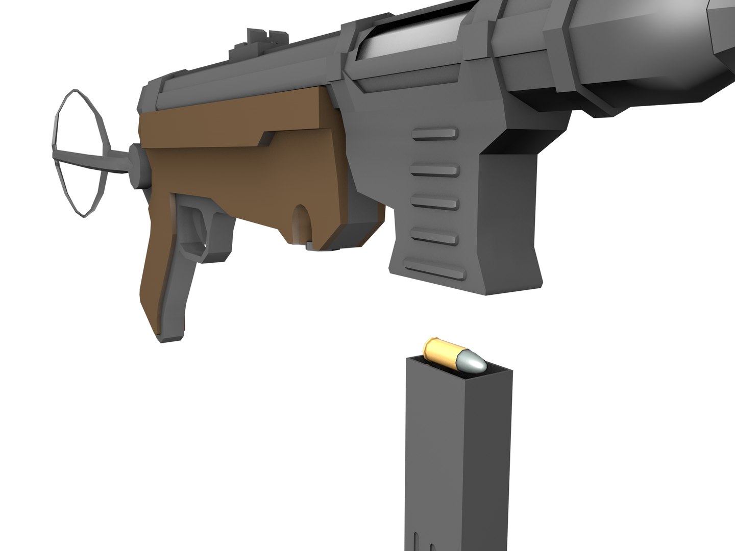 Mp40 3D Model - TurboSquid 1398109