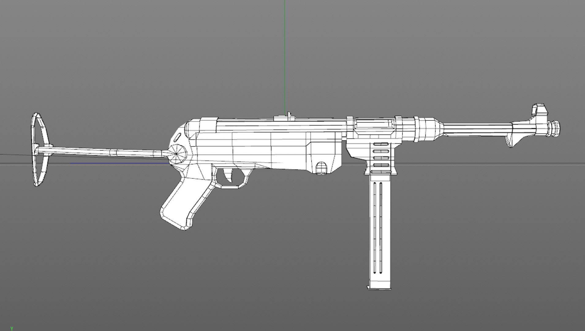 Mp40 3D Model - TurboSquid 1398109