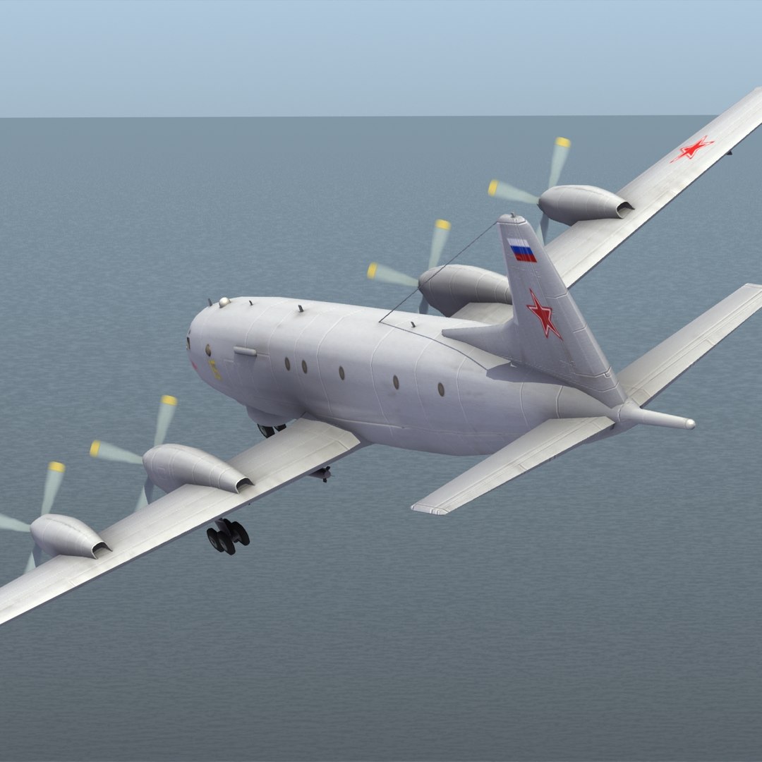 3d Il-38 Naval Model