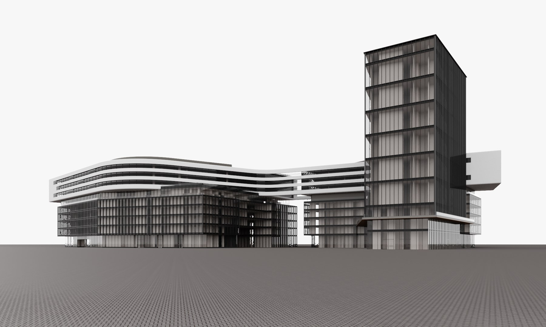 3D Tpu Complex Model - TurboSquid 1412035