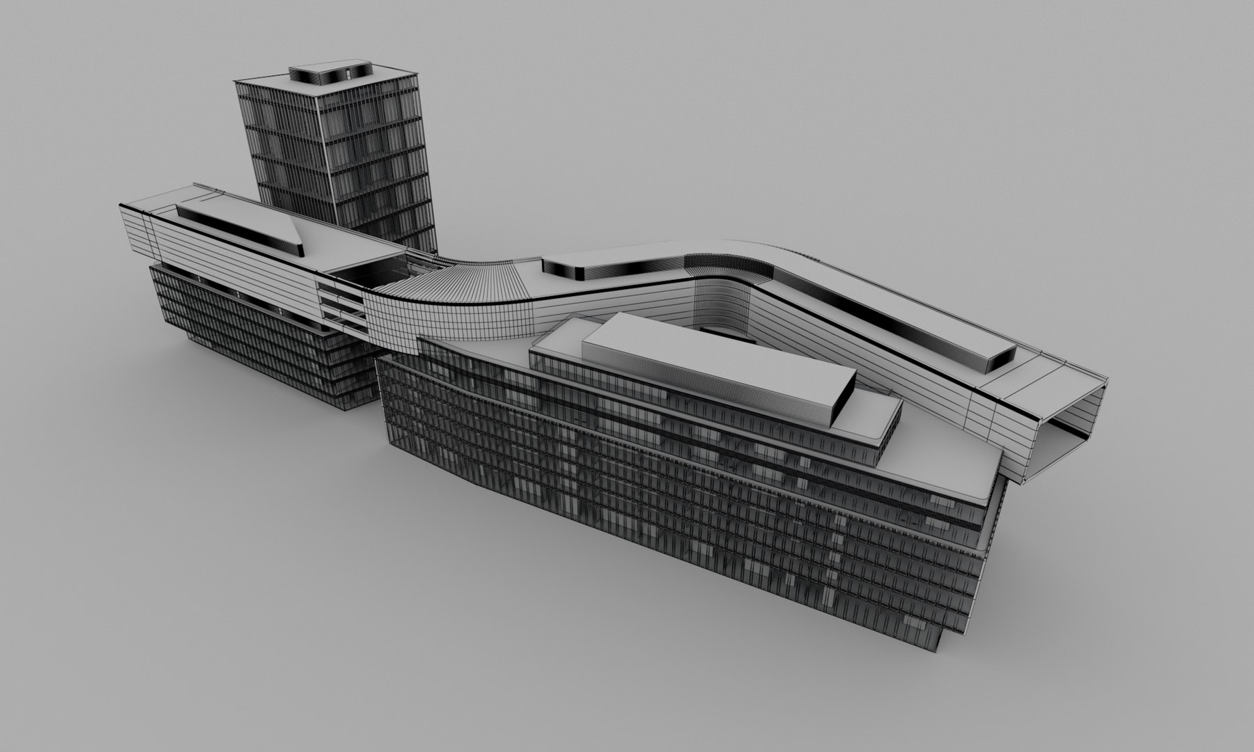 3D Tpu Complex Model - TurboSquid 1412035