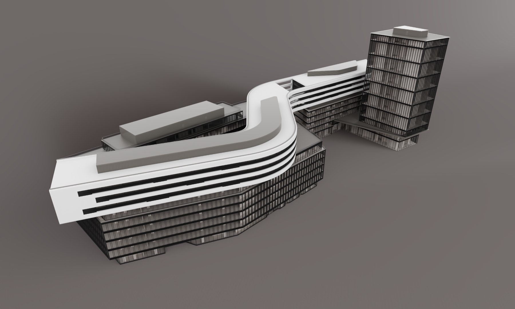 3D Tpu Complex Model - TurboSquid 1412035