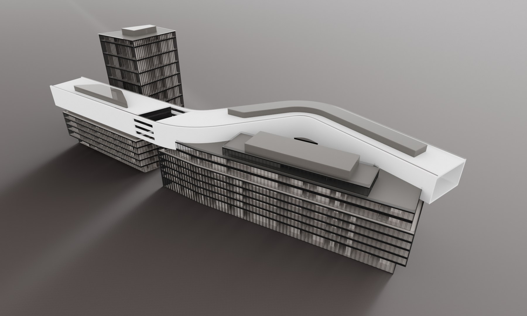 3D Tpu Complex Model - TurboSquid 1412035