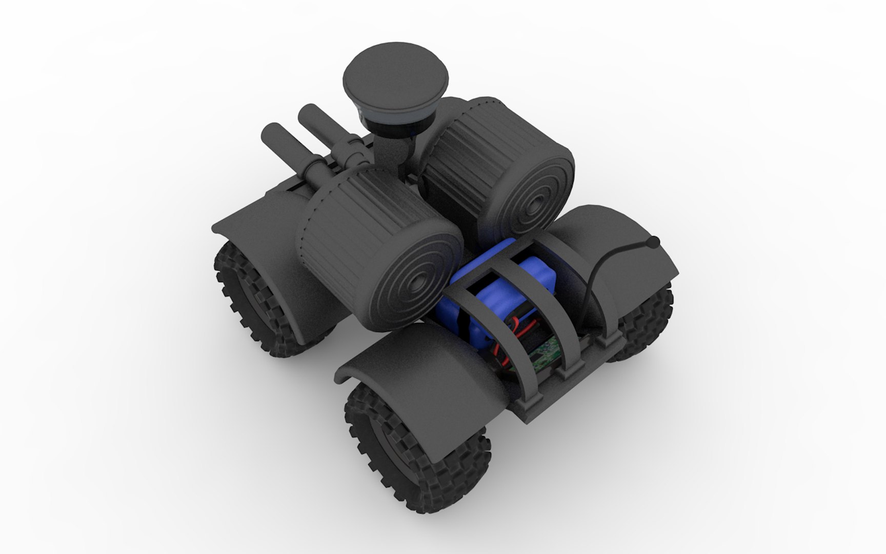 Rc Gun Robot 3D Model | 1145183 | TurboSquid