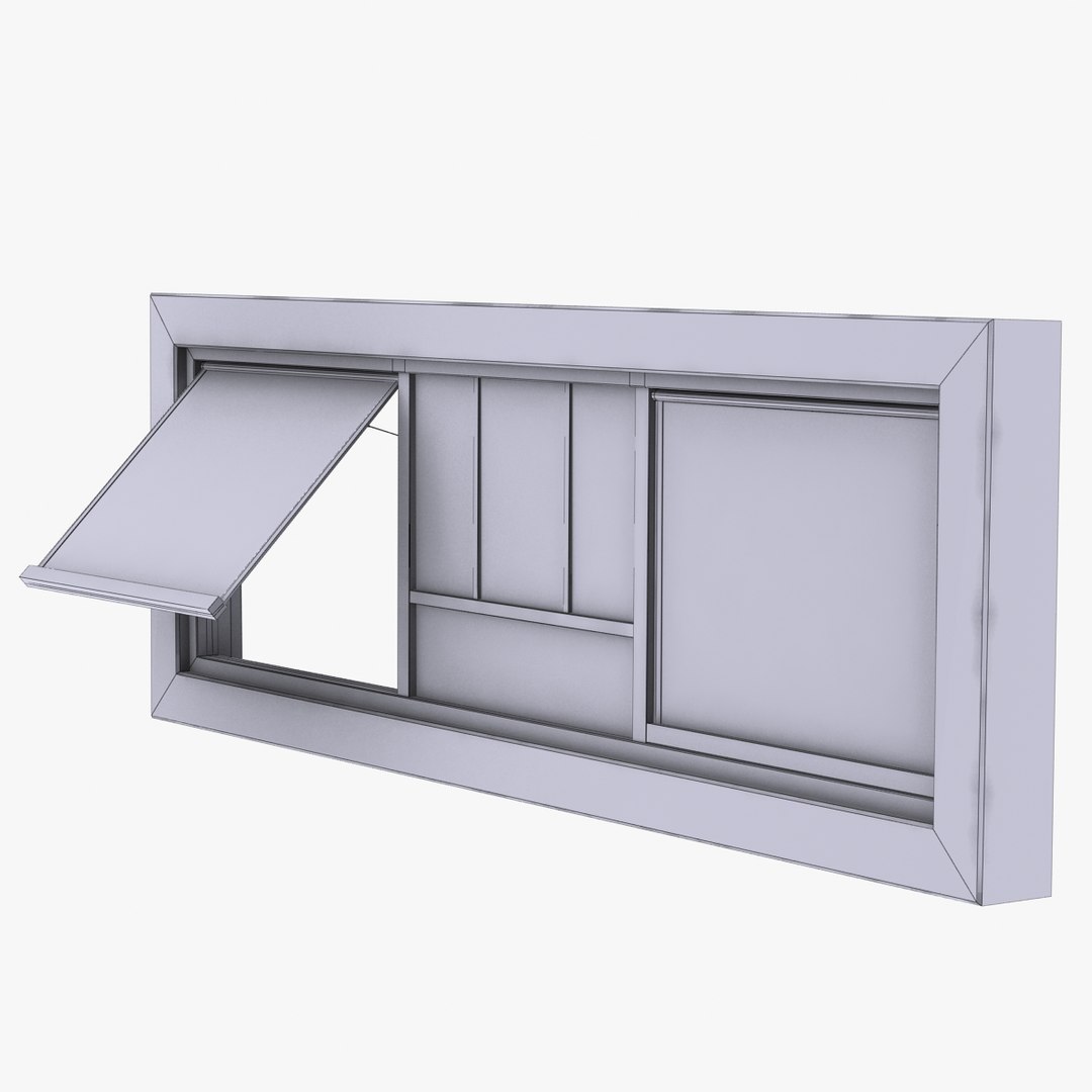Window Scene 3d Model