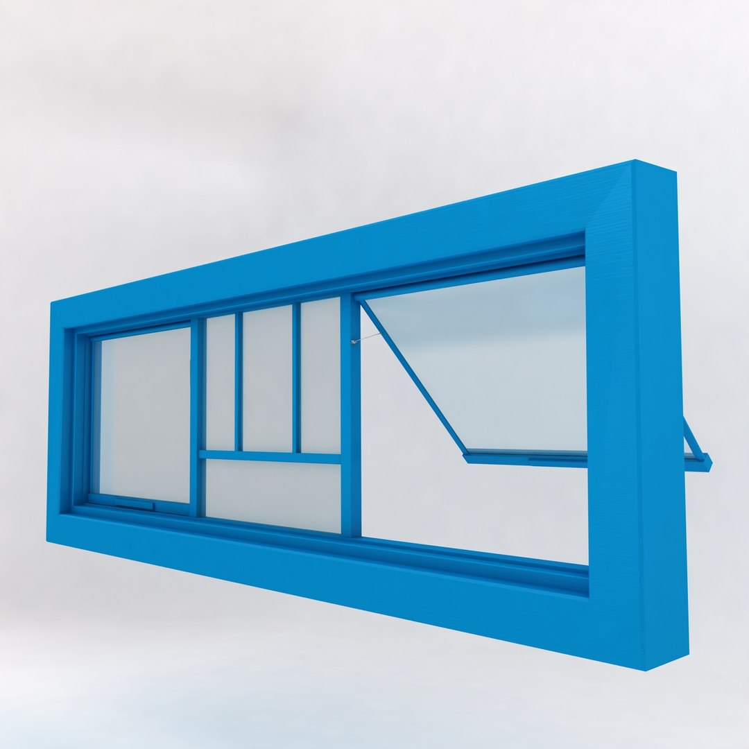 Window Scene 3d Model