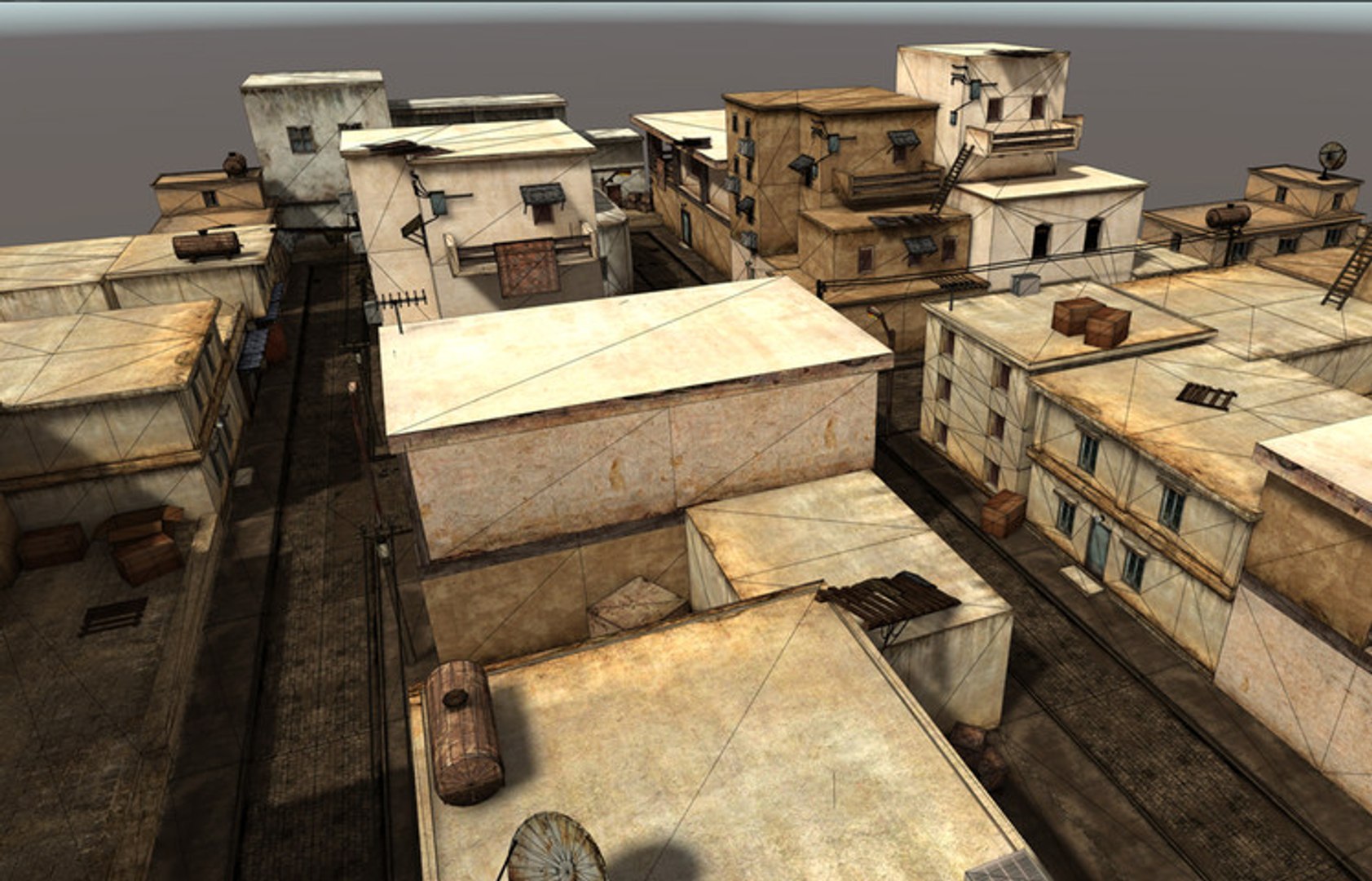 Buildings Arabic City Model - TurboSquid 1304034