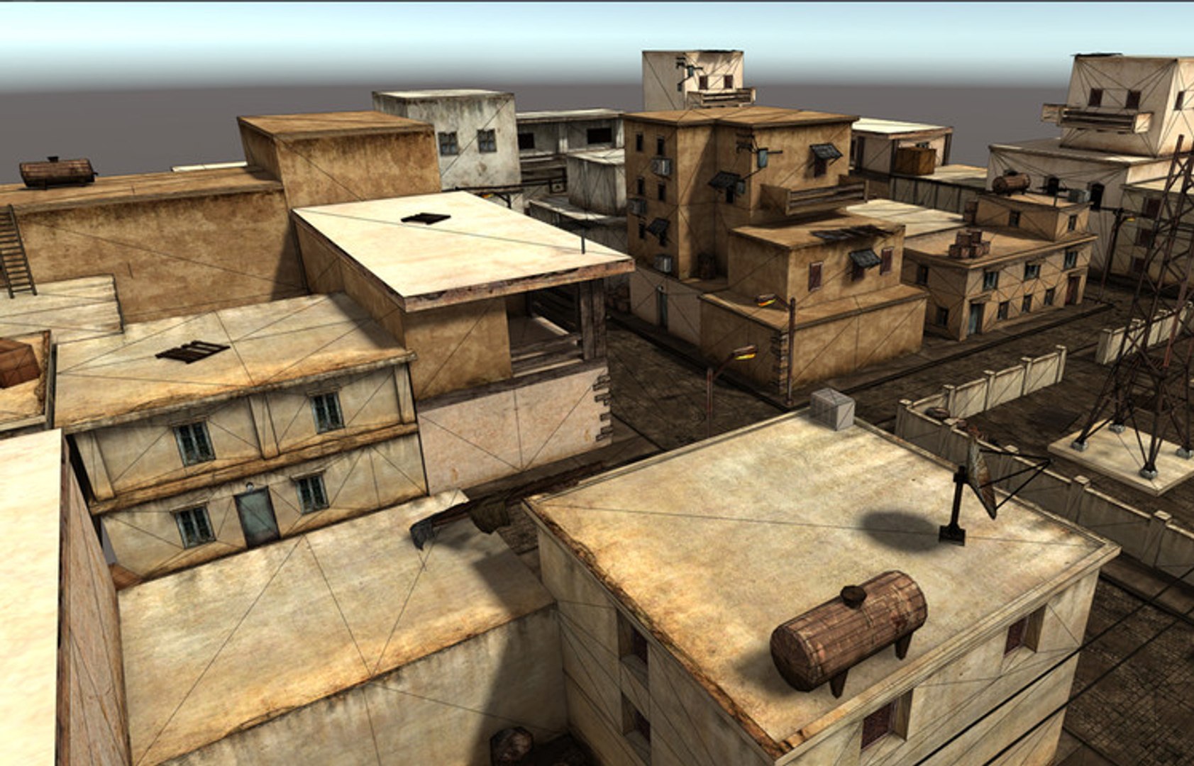 Buildings Arabic City Model - TurboSquid 1304034