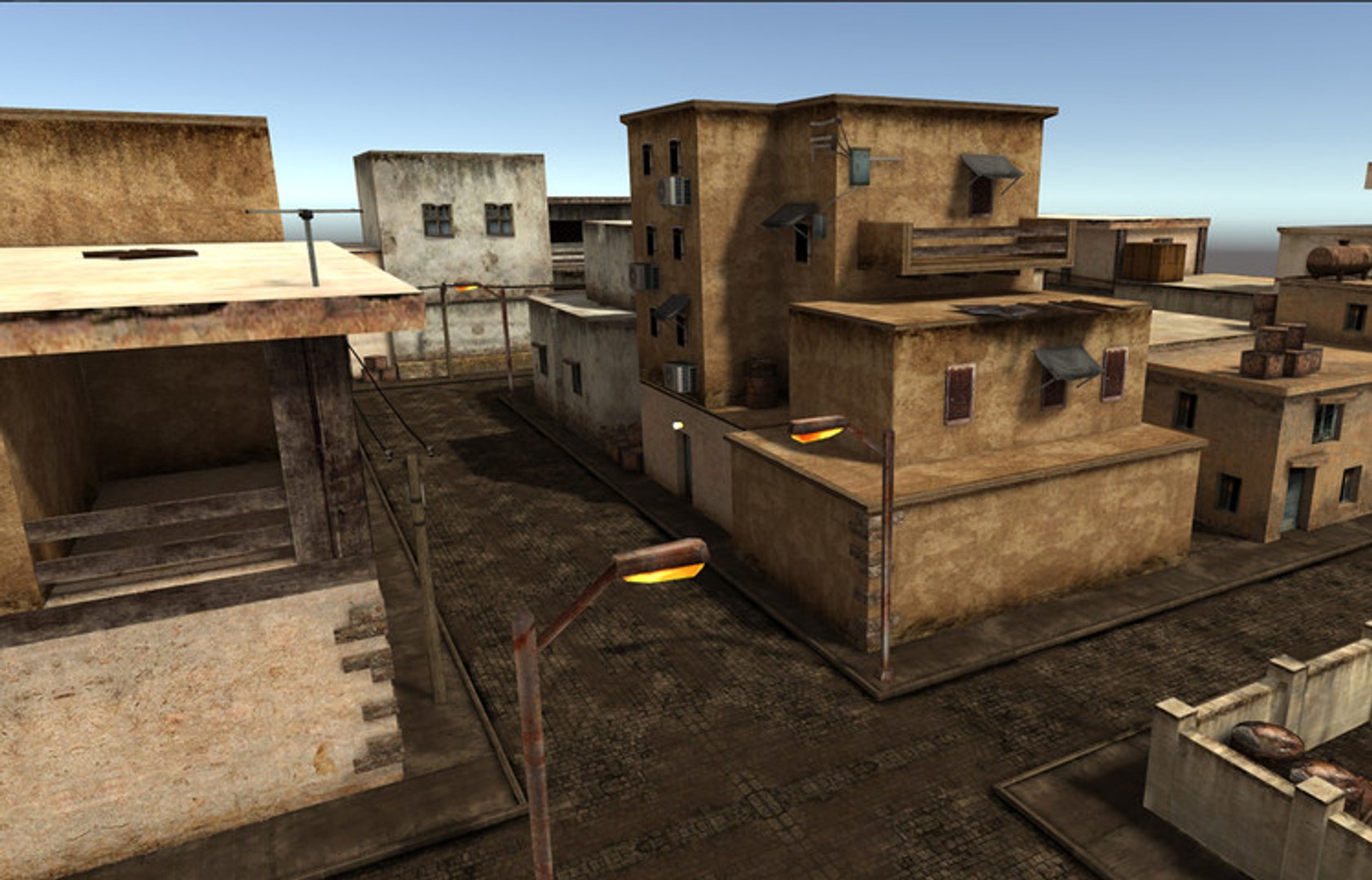 Buildings Arabic City Model - TurboSquid 1304034