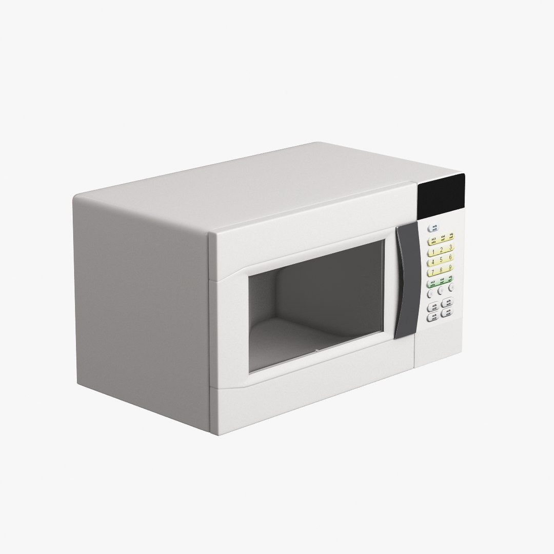 3d model microwaves