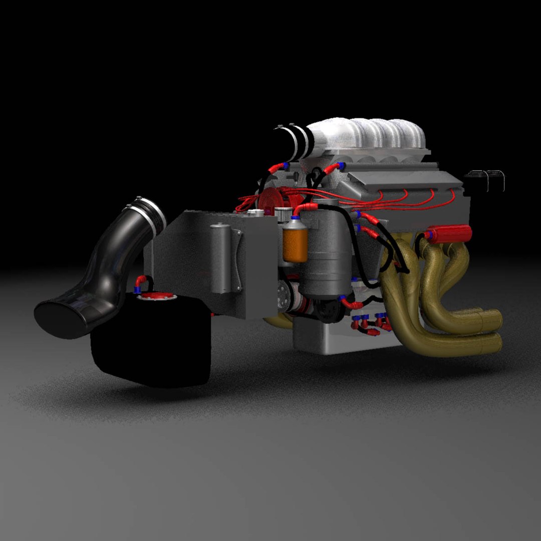 Pro Stock Drag Racing 3D Model - TurboSquid 1341559