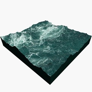 3D Ocean Plan Surface 3 - TurboSquid 2100196