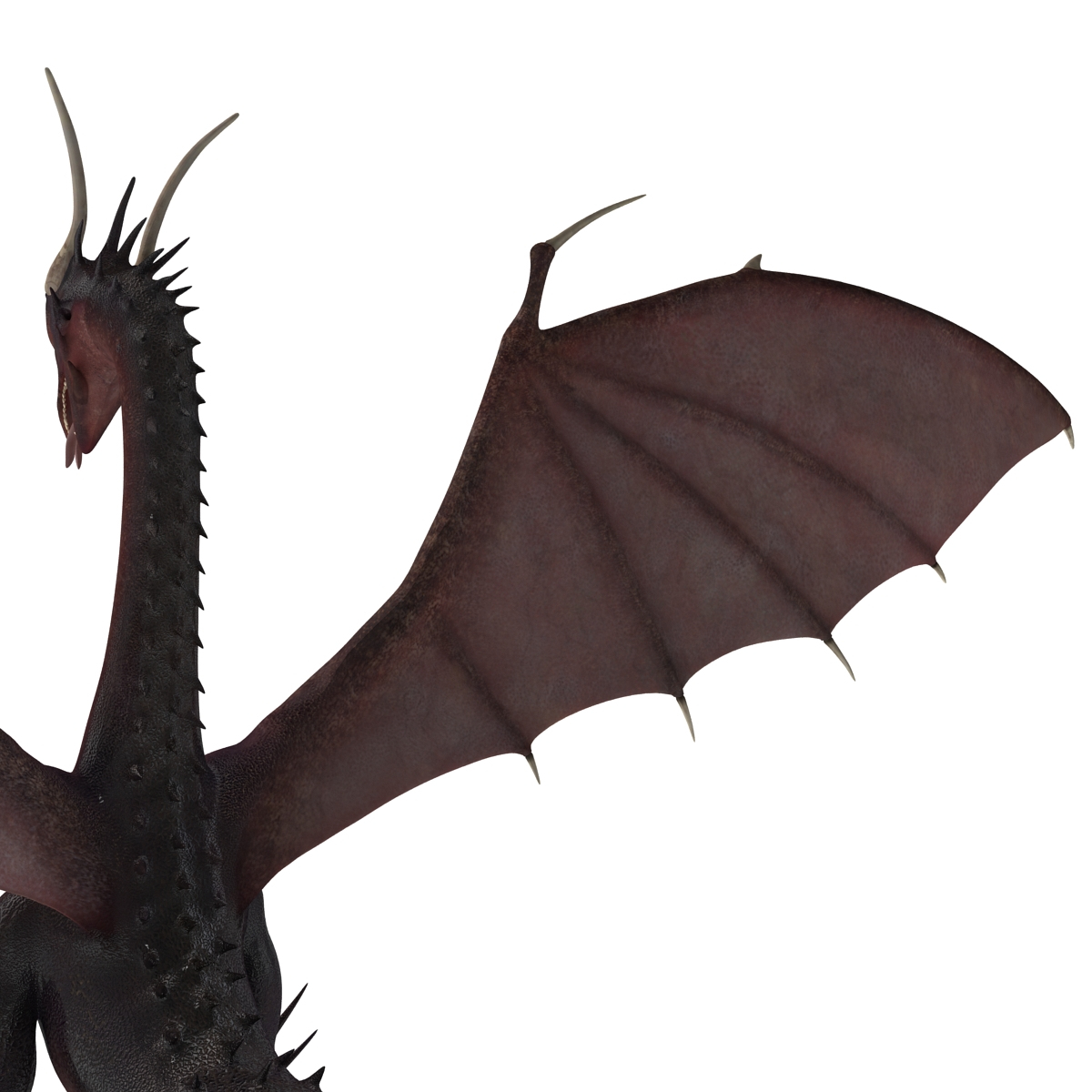 dragon 3 rigged 3d max