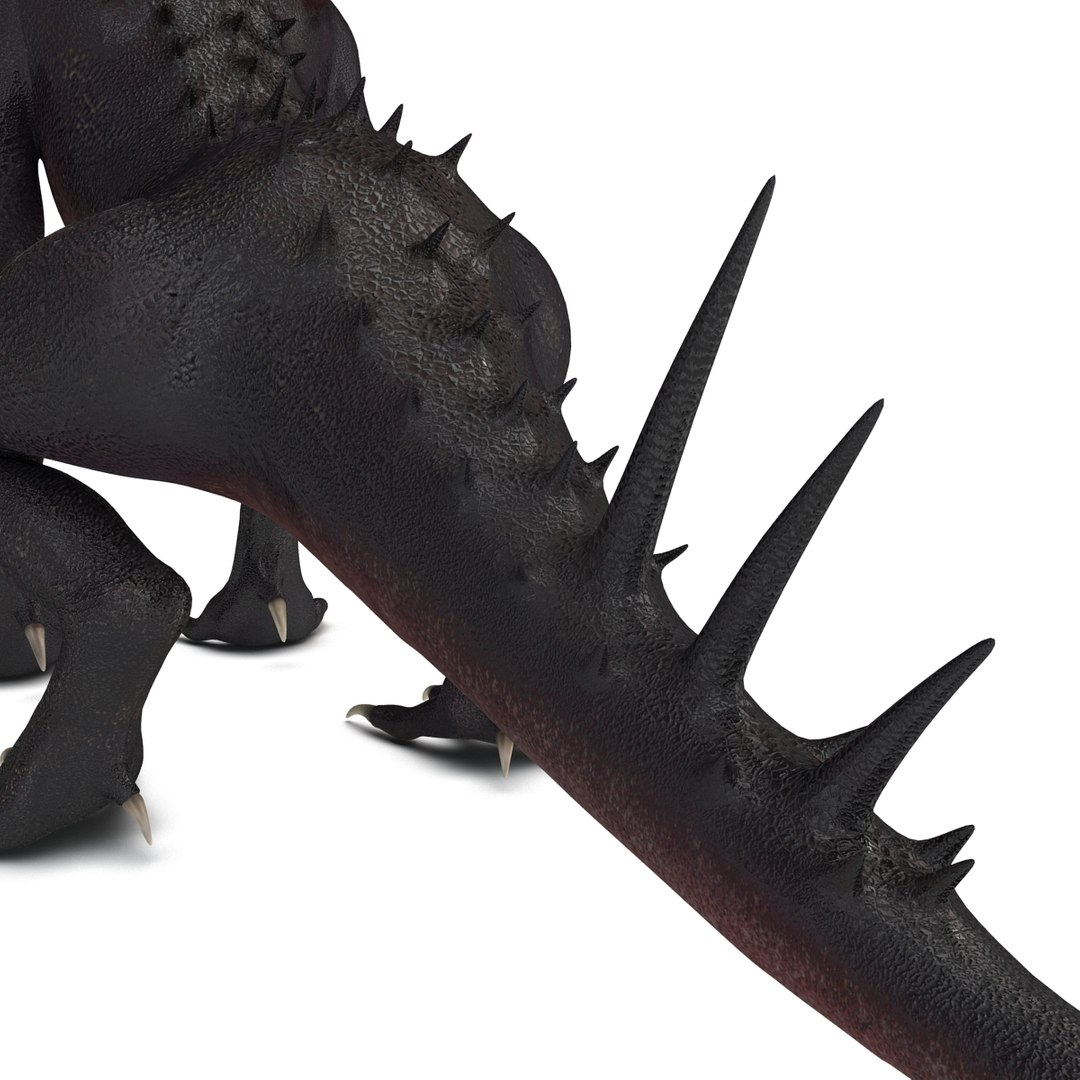 dragon 3 rigged 3d max