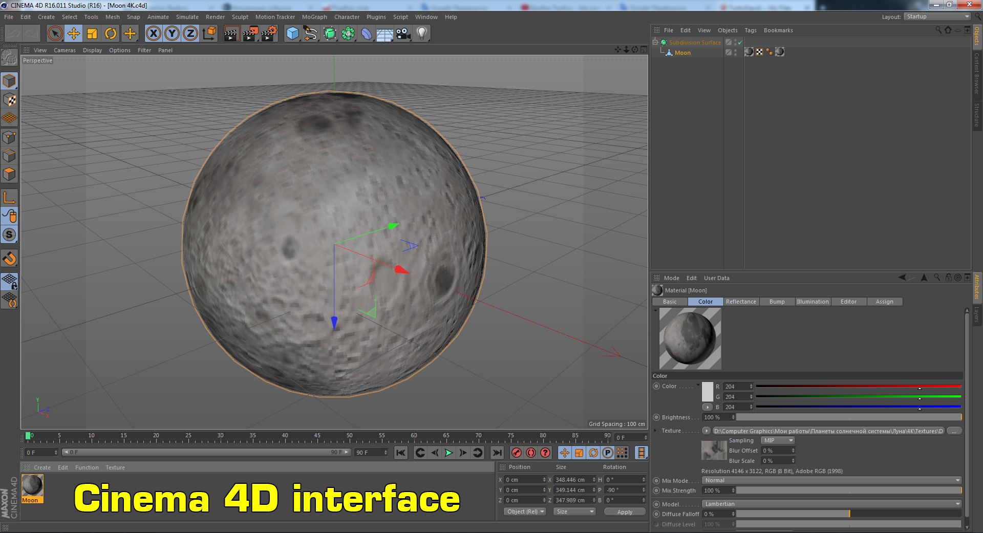 Free Realistic Moon Photorealistic 2k Model - TurboSquid 1277420
