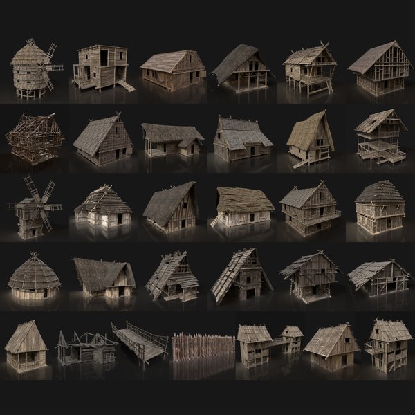 Free 3D Hut Models | TurboSquid