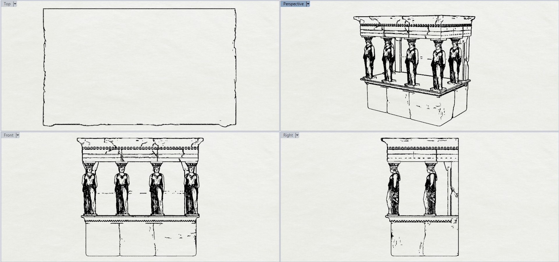 Archaeology Architectural 3D Model - TurboSquid 1450647