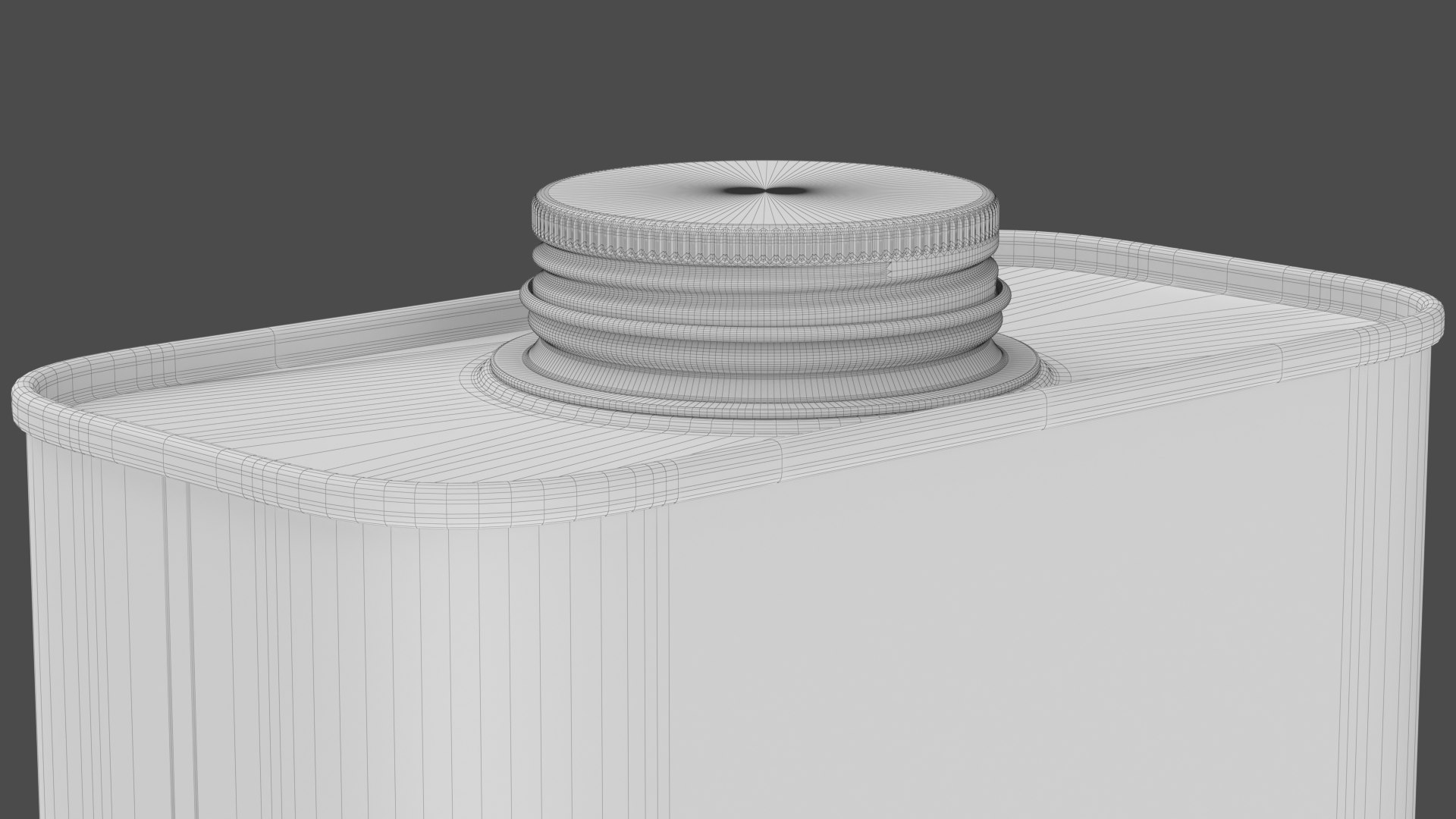 1 Litre Rectangular Tin 3D Model - TurboSquid 1501160