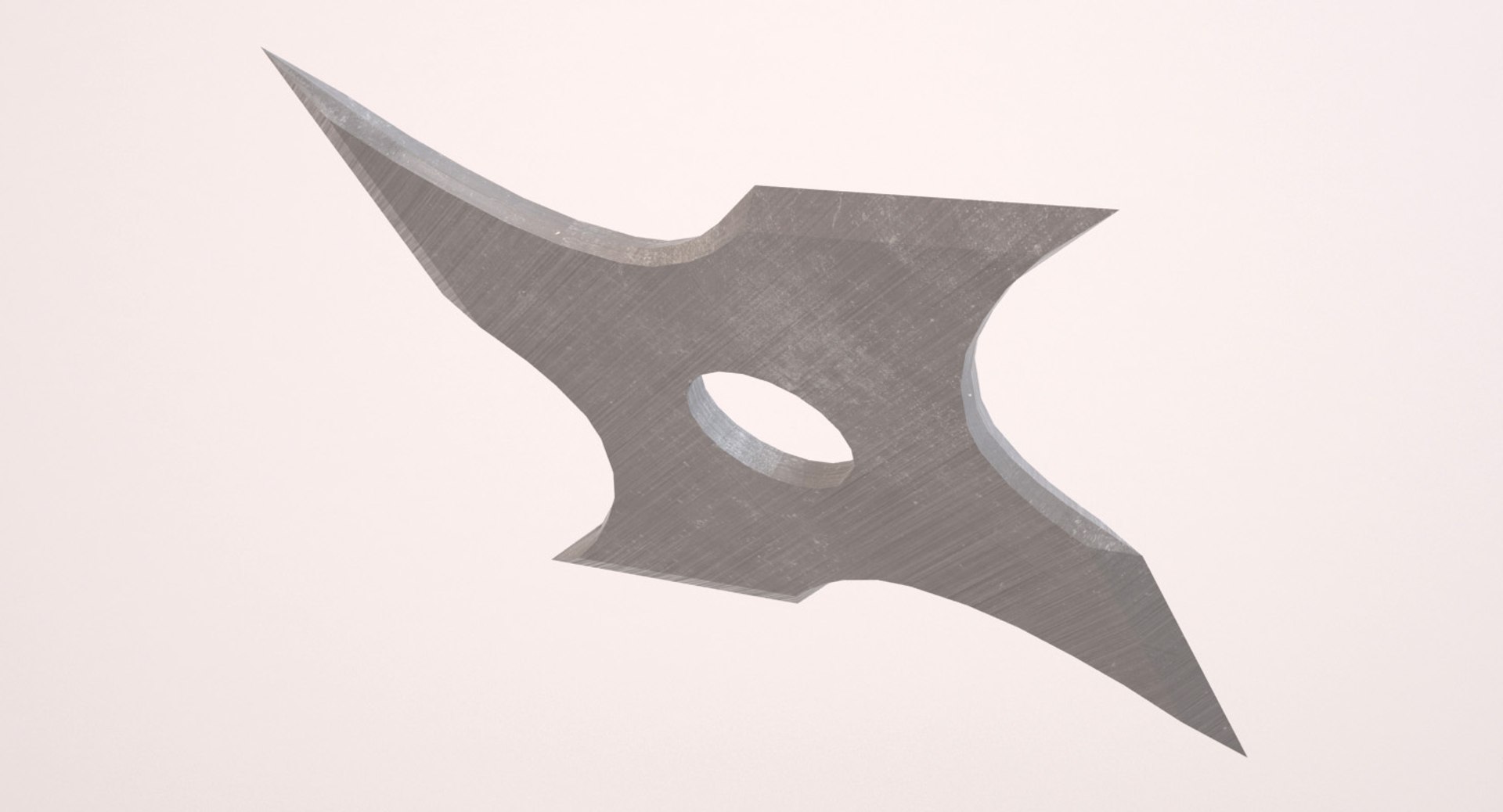 3D Model Wave Throwing Star - TurboSquid 1427721