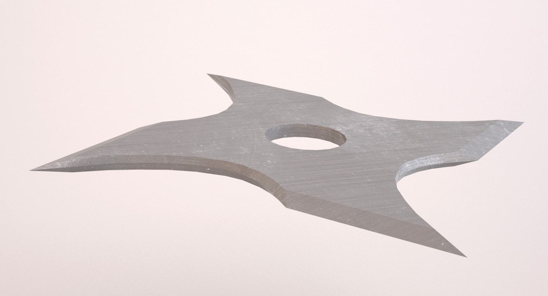 3D Model Wave Throwing Star - TurboSquid 1427721