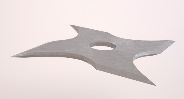 3D model wave throwing star - TurboSquid 1427721