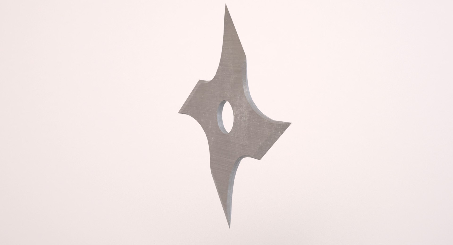 3D Model Wave Throwing Star - TurboSquid 1427721