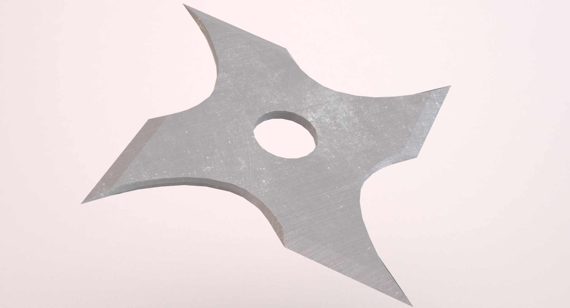 3D Model Wave Throwing Star - TurboSquid 1427721