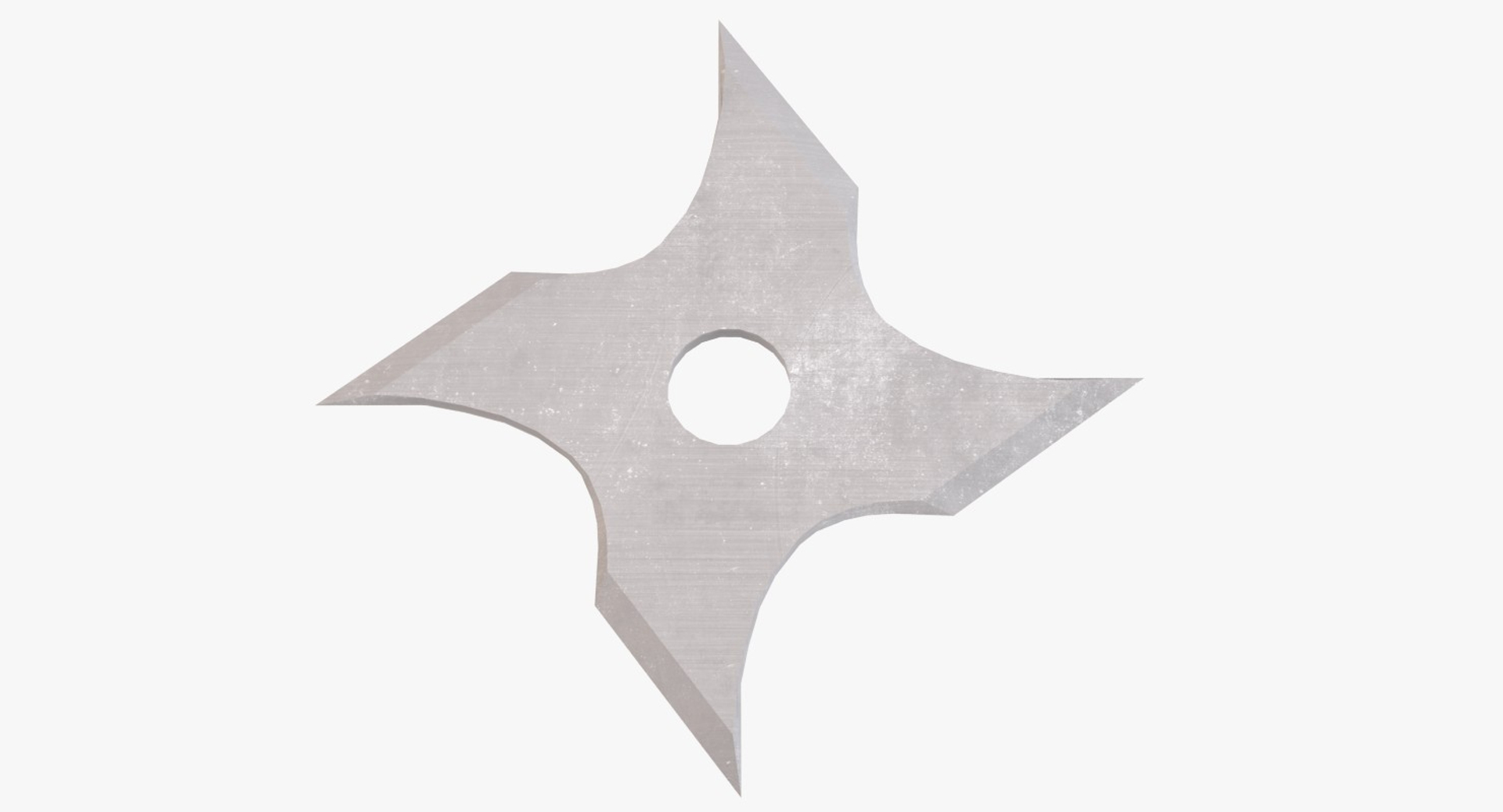 3D Model Wave Throwing Star - TurboSquid 1427721