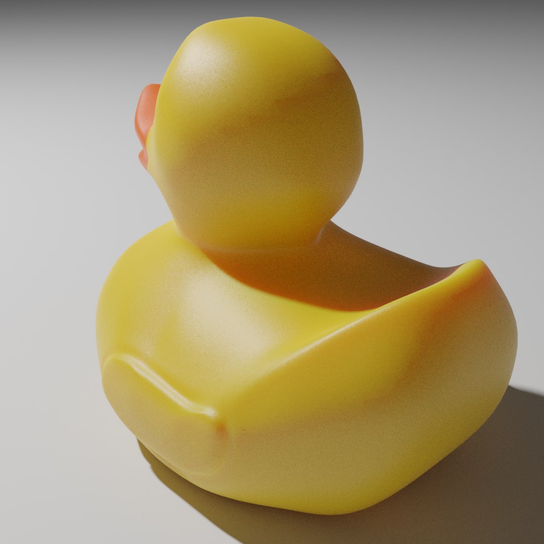 3D rubber duck - TurboSquid 1537134