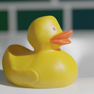 Download 3D Rubber Duck Blender Models - TurboSquid