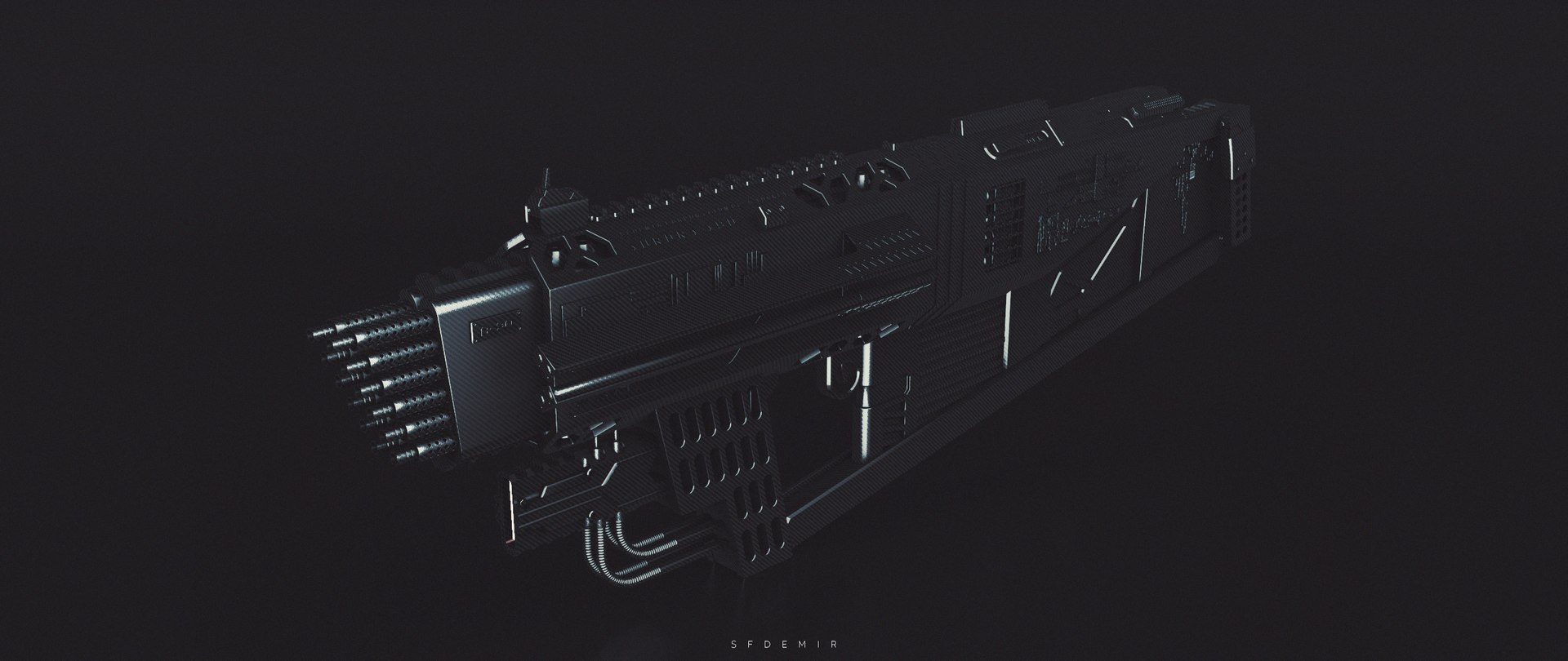 Aurora A90 Oxygen Gun 3D Model - TurboSquid 1750980