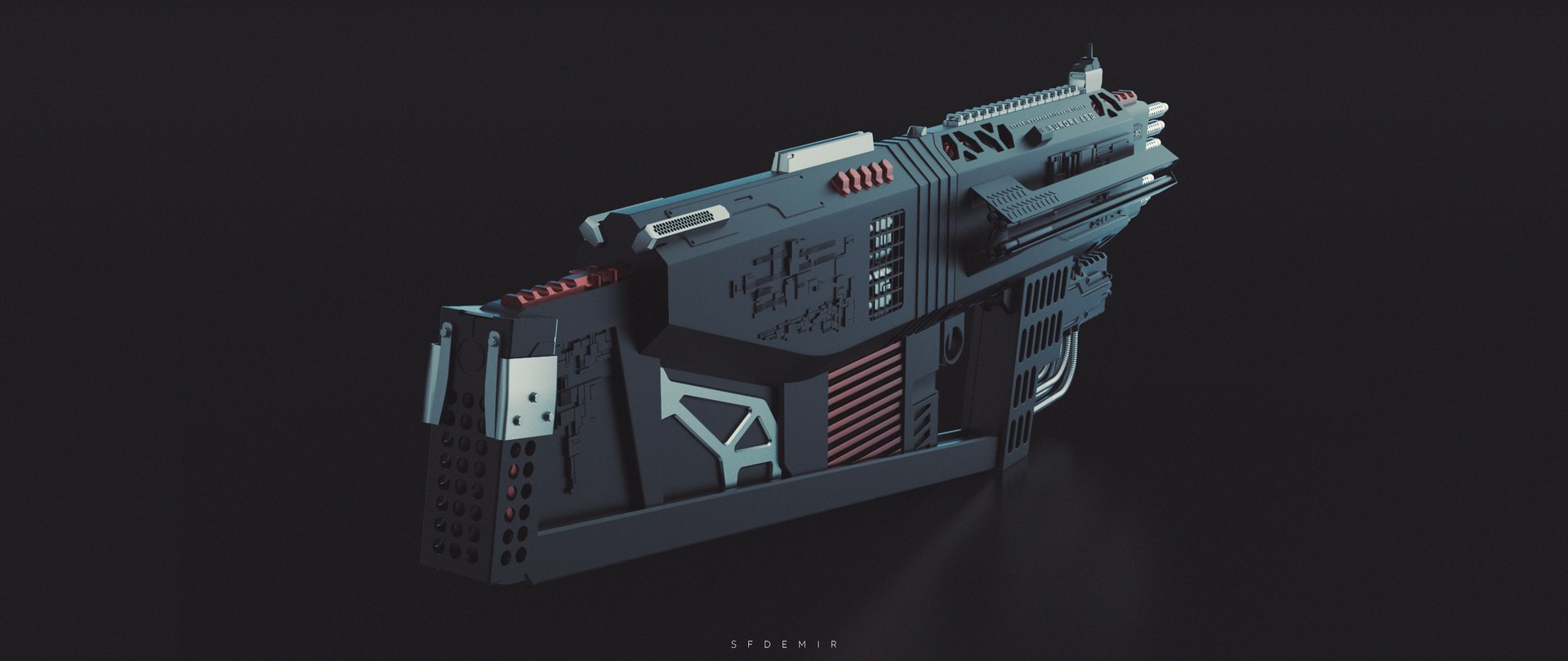 Aurora A90 Oxygen Gun 3D Model - TurboSquid 1750980