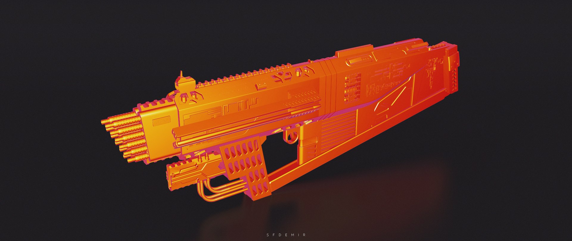 Aurora A90 Oxygen Gun 3D Model - TurboSquid 1750980