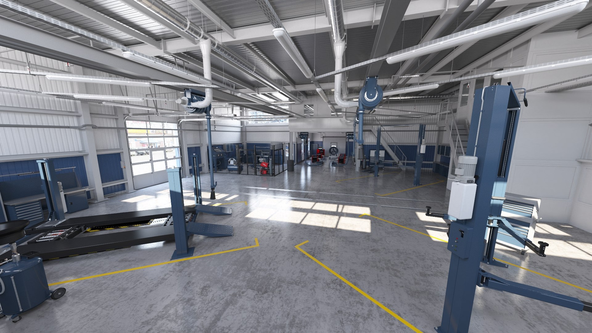 Car Service 2 3D Model - TurboSquid 2011100