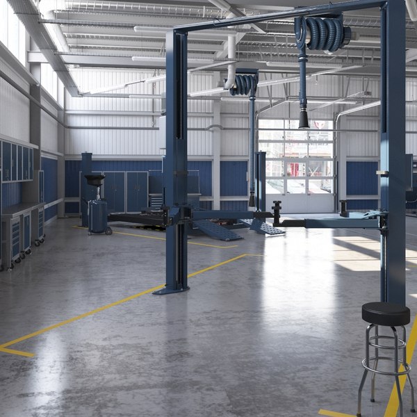 Mechanic Shop 3D Models for Download | TurboSquid