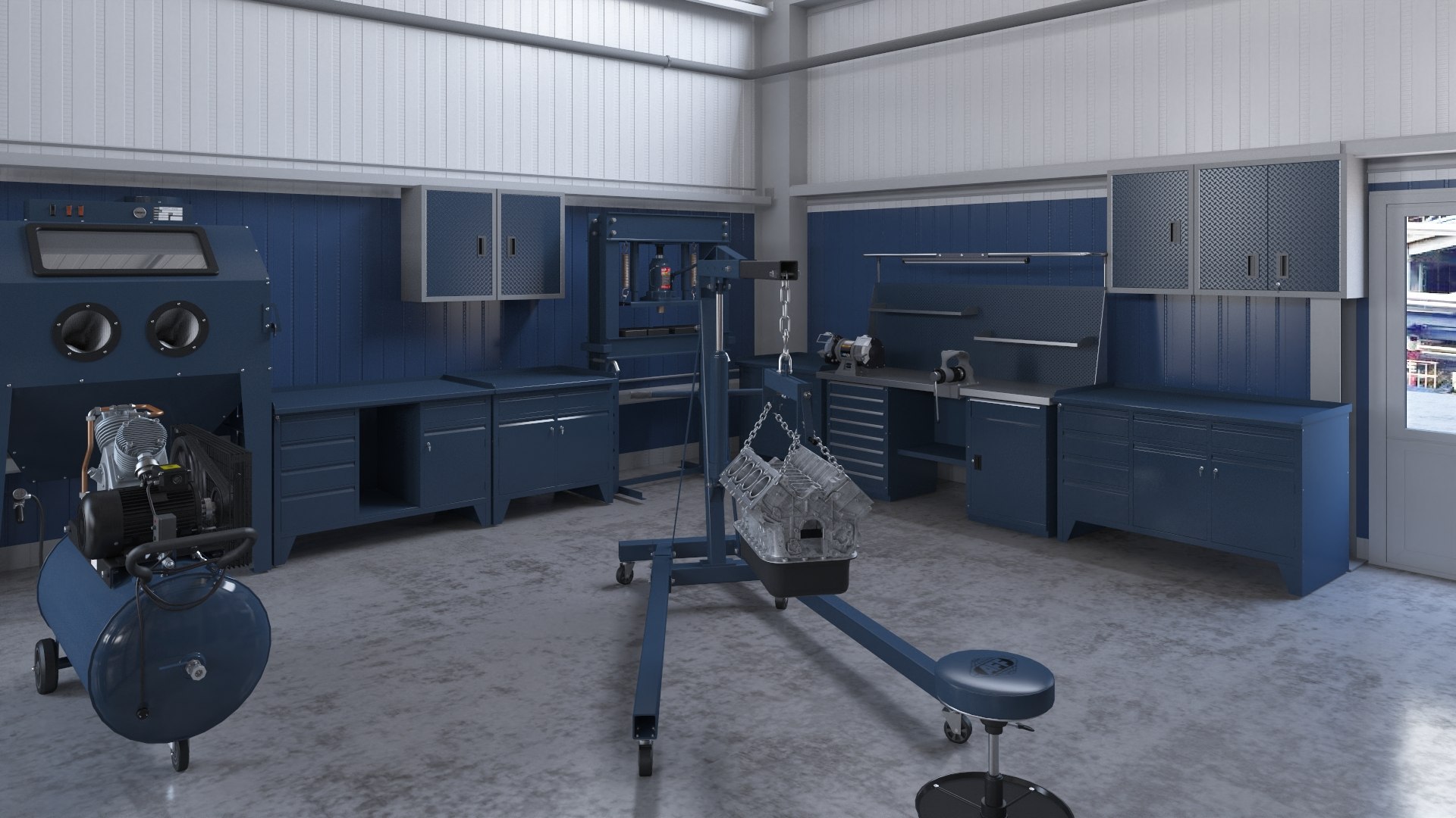 Car Service 2 3D Model - TurboSquid 2011100