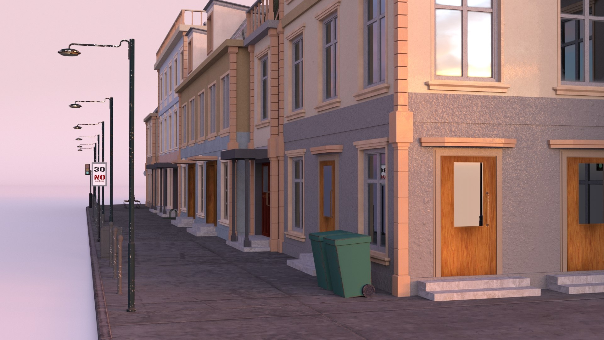 3D model City Block European - TurboSquid 2021599