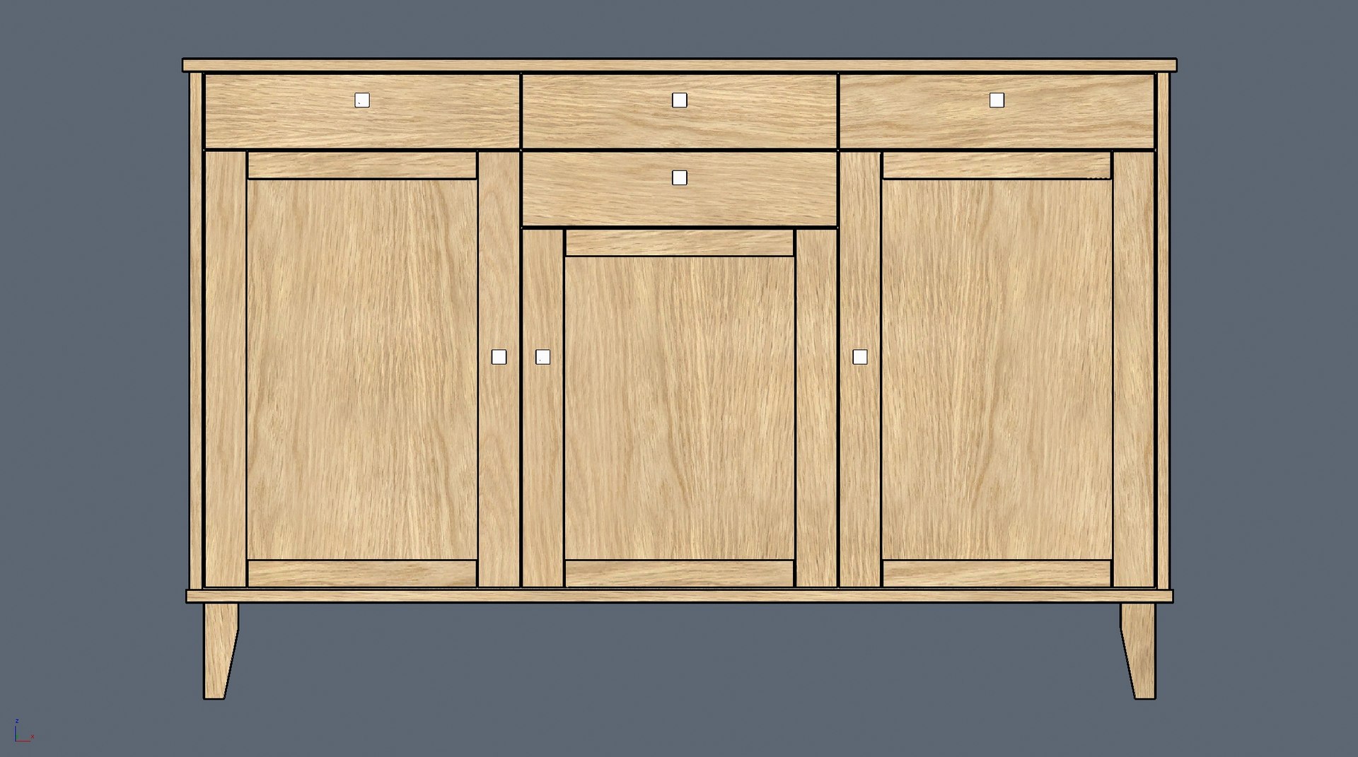 holmsund buffet 3d max