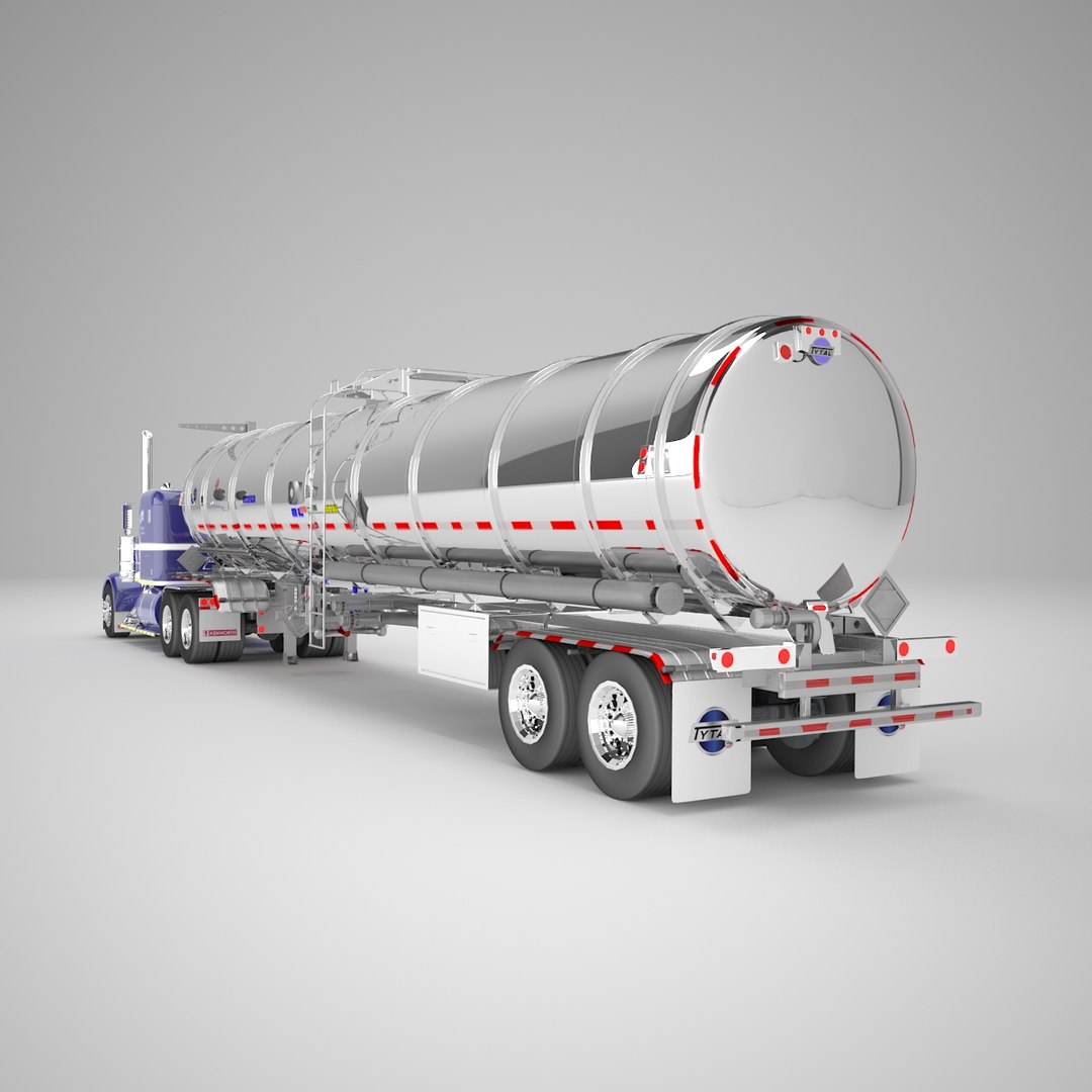 3d Fuel Tanker Model